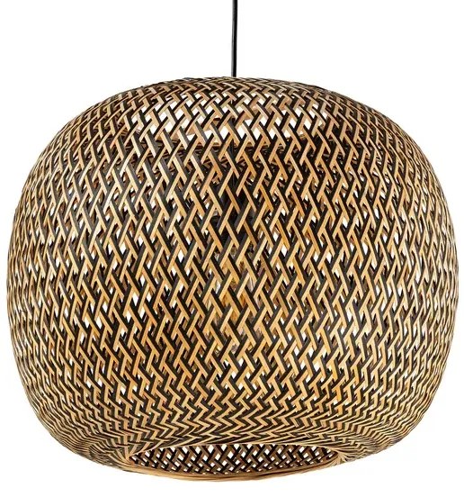Designové závěsné svítidlo Lorelei 45 cm bambus