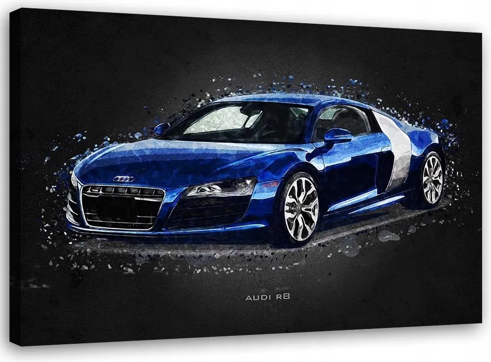 Obraz Canvas Superauto Audi R8 120x80