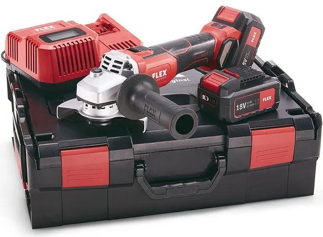 Flex Aku-úhlová bruska ACCUFLEX 18,0 V, 125 mm L 125 18.0-EC/5.0 Set