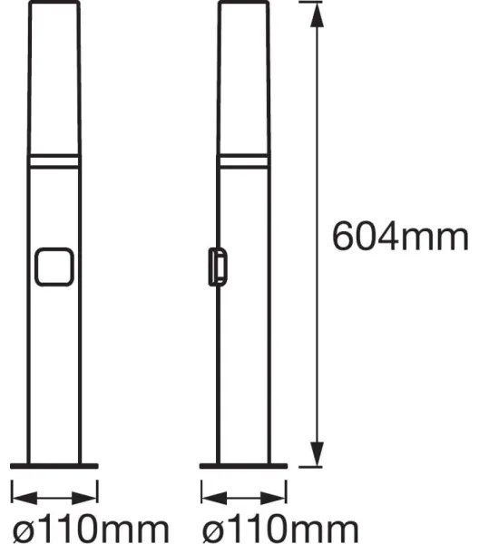 Ledvance - LED RGBW Venkovní lampa SMART+ FLARE LED/7,5W/230V IP44 Wi-Fi