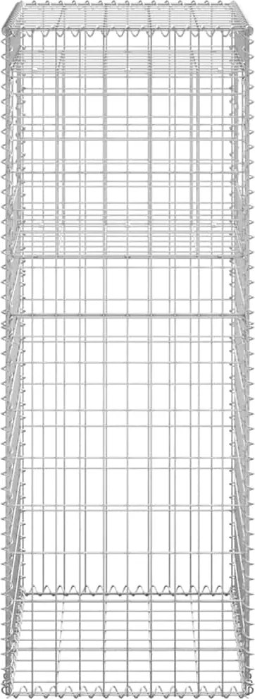 Gabionový sloupek 50 x 50 x 140 cm železo 151270