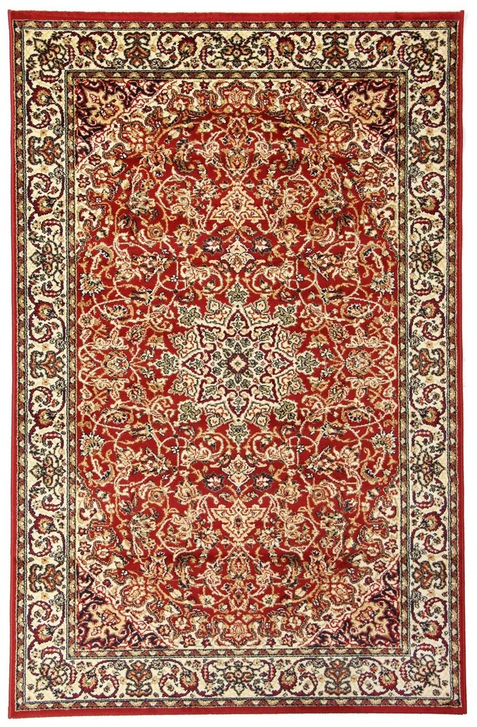 Sintelon, Kusový koberec SOLID 55 CPC, 133x200, červená, chodba / předsíň