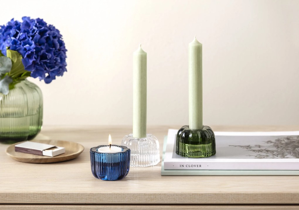 Villeroy&Boch váza Fleur Bleu, 22.5 cm, modrá