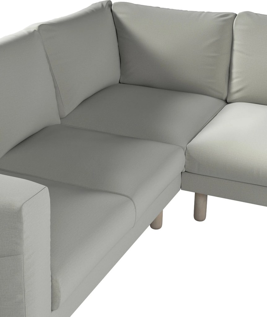 Potah na pohovku IKEA Norsborg rohová 4-místná barva zelená látka sametová