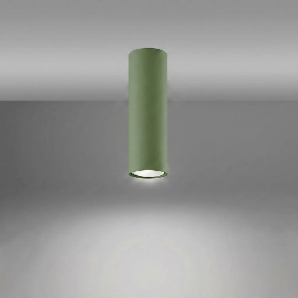 Sollux Lighting Stropní svítidlo LAGOS 20 olivově zelené