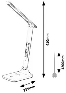 Rabalux DESHAL LED stolní lampa 74015