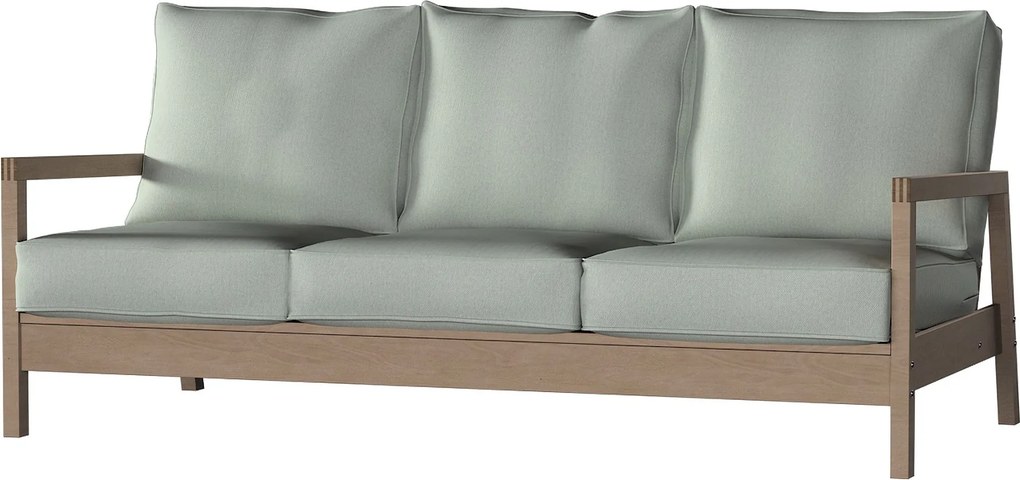 Potah na pohovku IKEA Lillberg 3-místná nerozkládací barva modrá látka pletený vzor