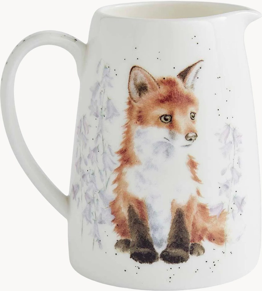 Džbánek z kostního porcelánu Fox