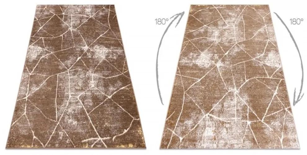 Kusový koberec Mramor světle hnědý 140x190cm