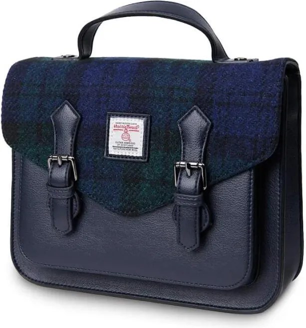 Kabelka The Medium Calton Satchel Black Watch - Islander