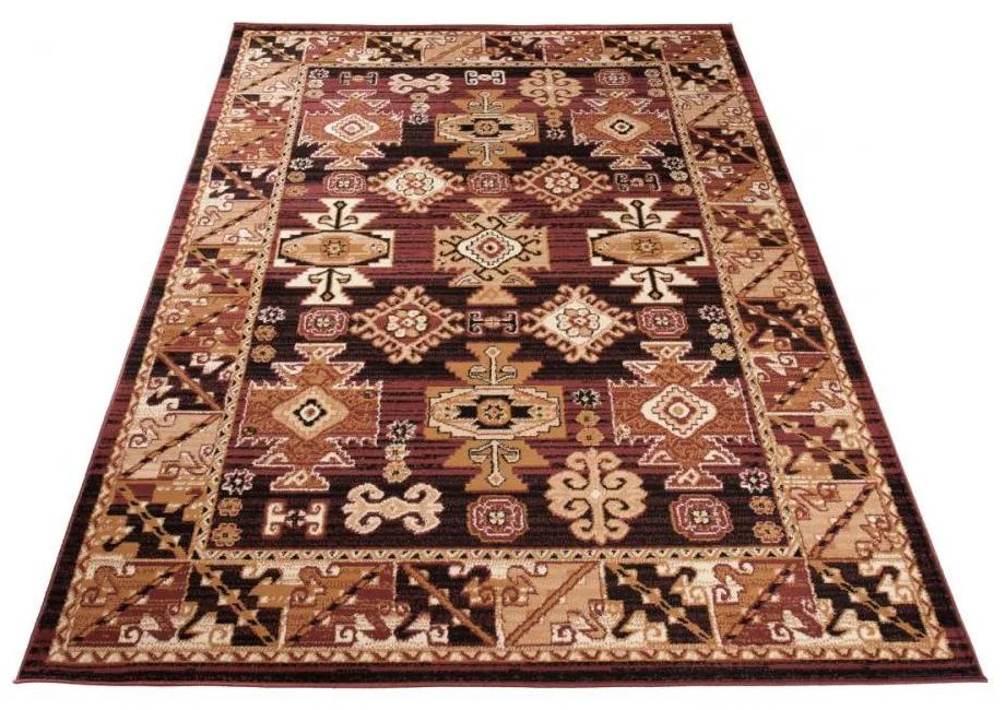 Kusový koberec PP Tajo hnědý 80x150cm