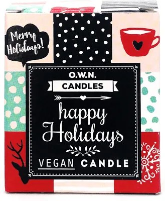 O.W.N. CANDLES vonná votivní svíčka - Happy Holidays