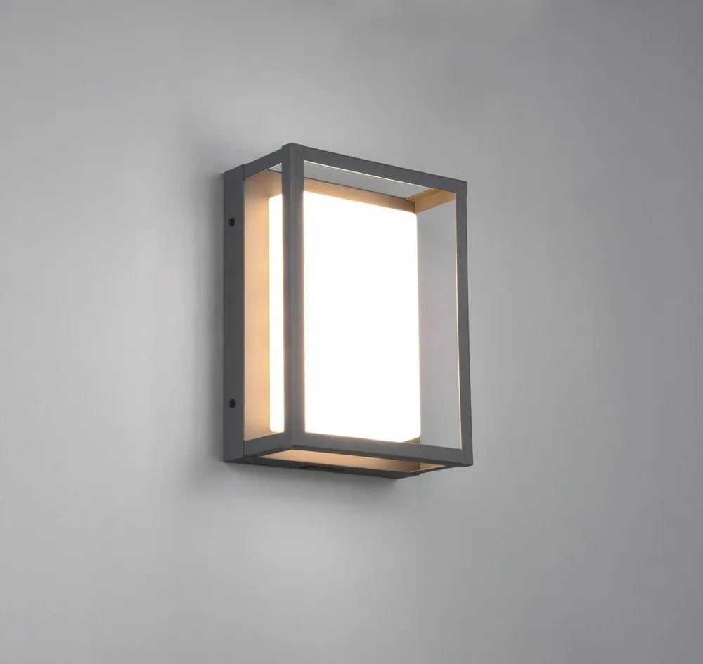 LED nástěnné venkovní svítidlo (výška 24 cm) Witham – Trio