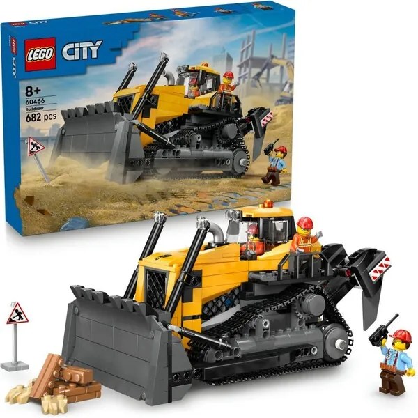 LEGO City 60466 Žlutý buldozer