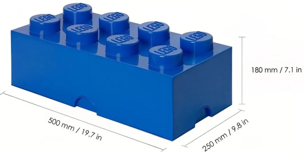 Lego® Tmavě modrý úložný box LEGO® Smart 25 x 50 cm