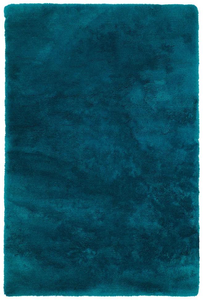 Obsession Kusový koberec vysoký vlas Curacao 490 petrolejová modř vysoký  vlas 060x110 cm | BIANO