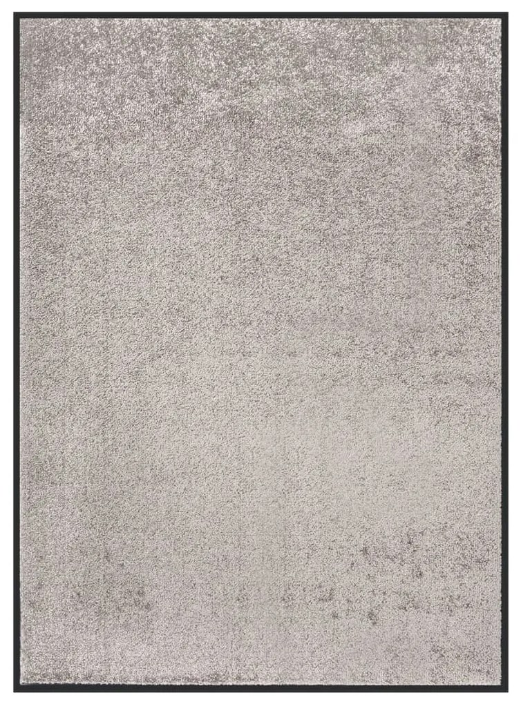 Rohožka šedá 60 x 80 cm 331590