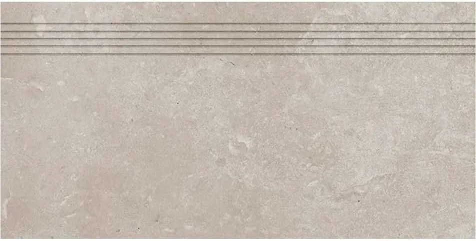 RAKO Limestone - Schodovka 30x60 cm, béžovošedá DCPSE802