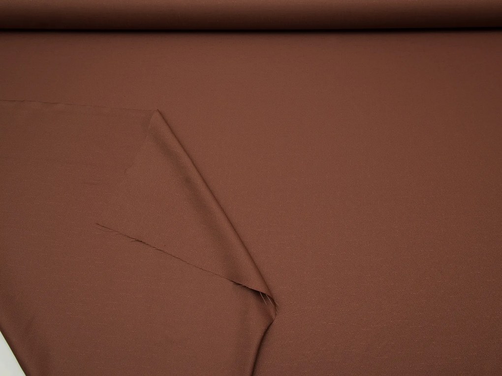 Ubrus teflonový hnědý Rozměry: průměr 130, Tvar: Kulatý