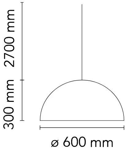 Flos F0001009 Skygarden S1, leskle bílé závěsné svítidlo s vnitřním štukem, 1x105W E27, prům. 60cm