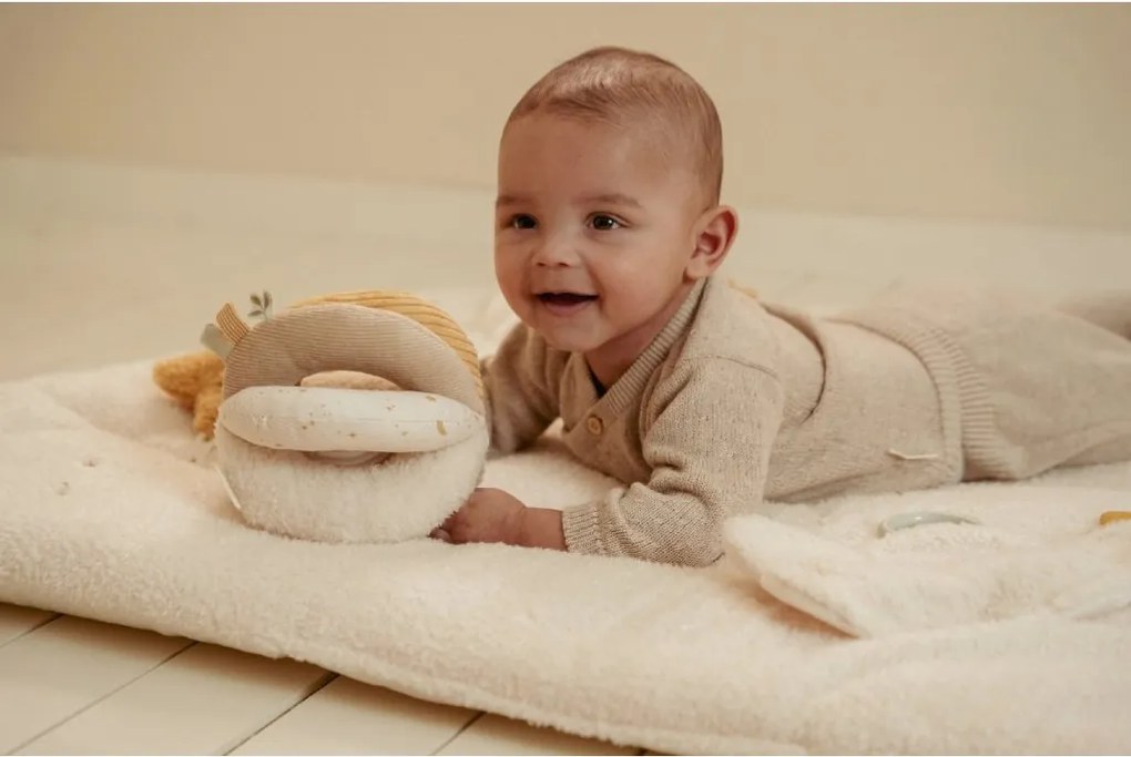 Little Dutch Míček textilní Newborn Naturals