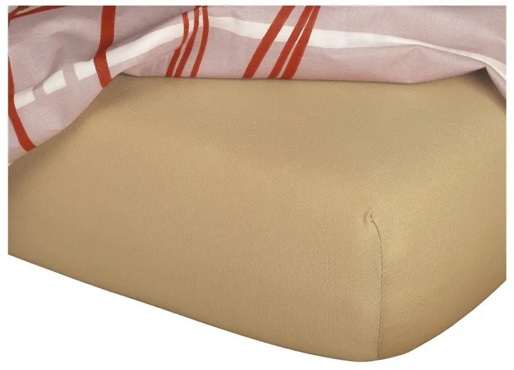 DADKA Jersey prostěradlo opál Rozměr 140x200x20