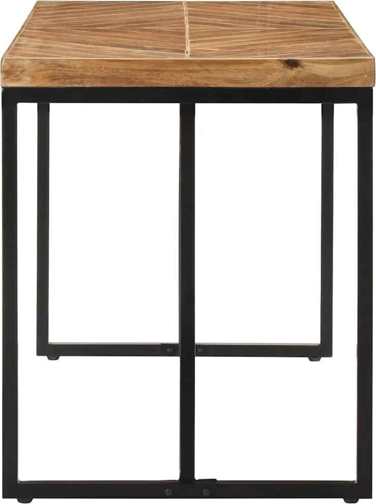 Jídelní stůl 120 x 60 x 76 cm masivní akácie a mangovník 323546
