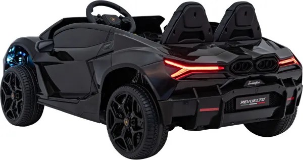 Elektrické autíčko Lamborghini Revuelto XL černé