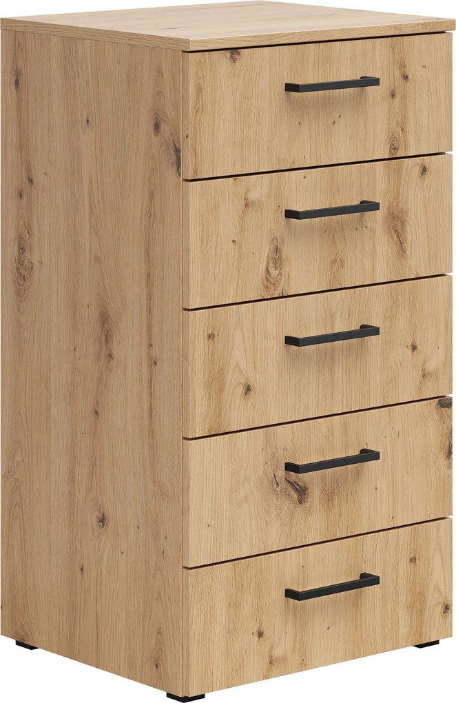 XXXLutz KOMODA, dub artisan, 45/83/40 cm Carryhome - Široké komody - 002427022114