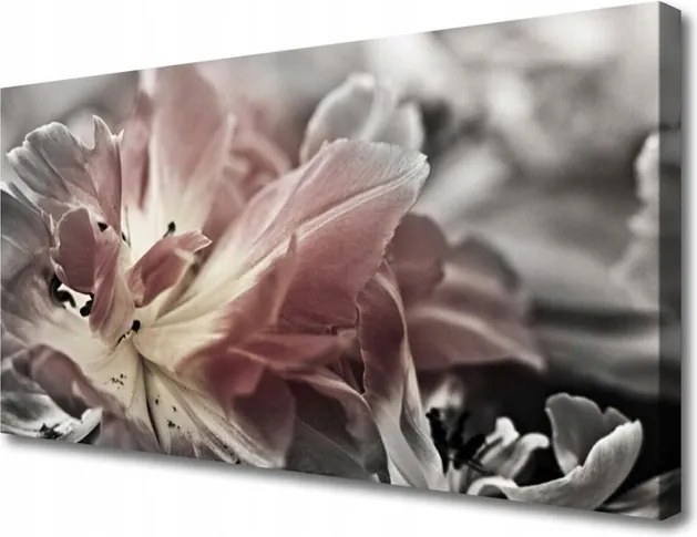 Obraz Na Plátně Canvas Květ Abstrakce Grafika Hd Foto 140x70