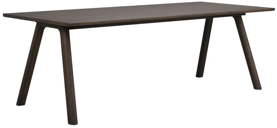 ROWICO Jídelní stůl CLAPPERTON 220x95 cm tmavě hnědý
