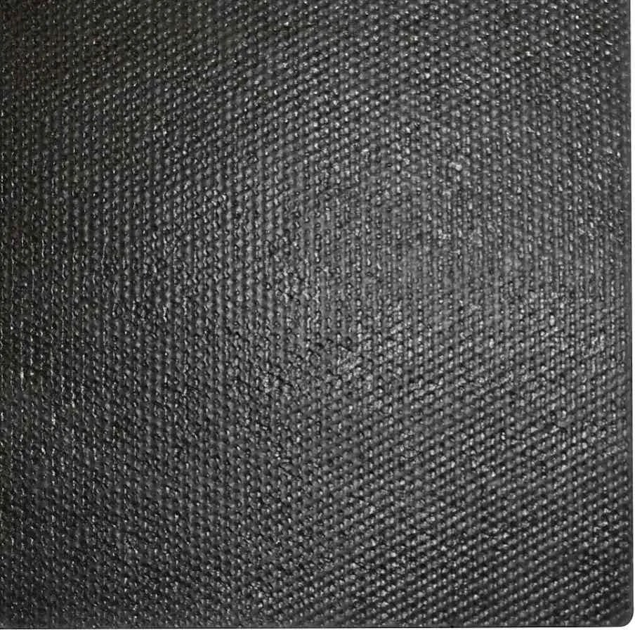 Rohožka před dveře černá 80 x 100 cm kokosové vlákno 155579