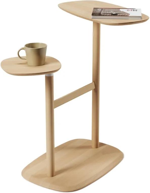 Odkládací stolek se dvěma otočnými deskami Umbra Swivo Side Table