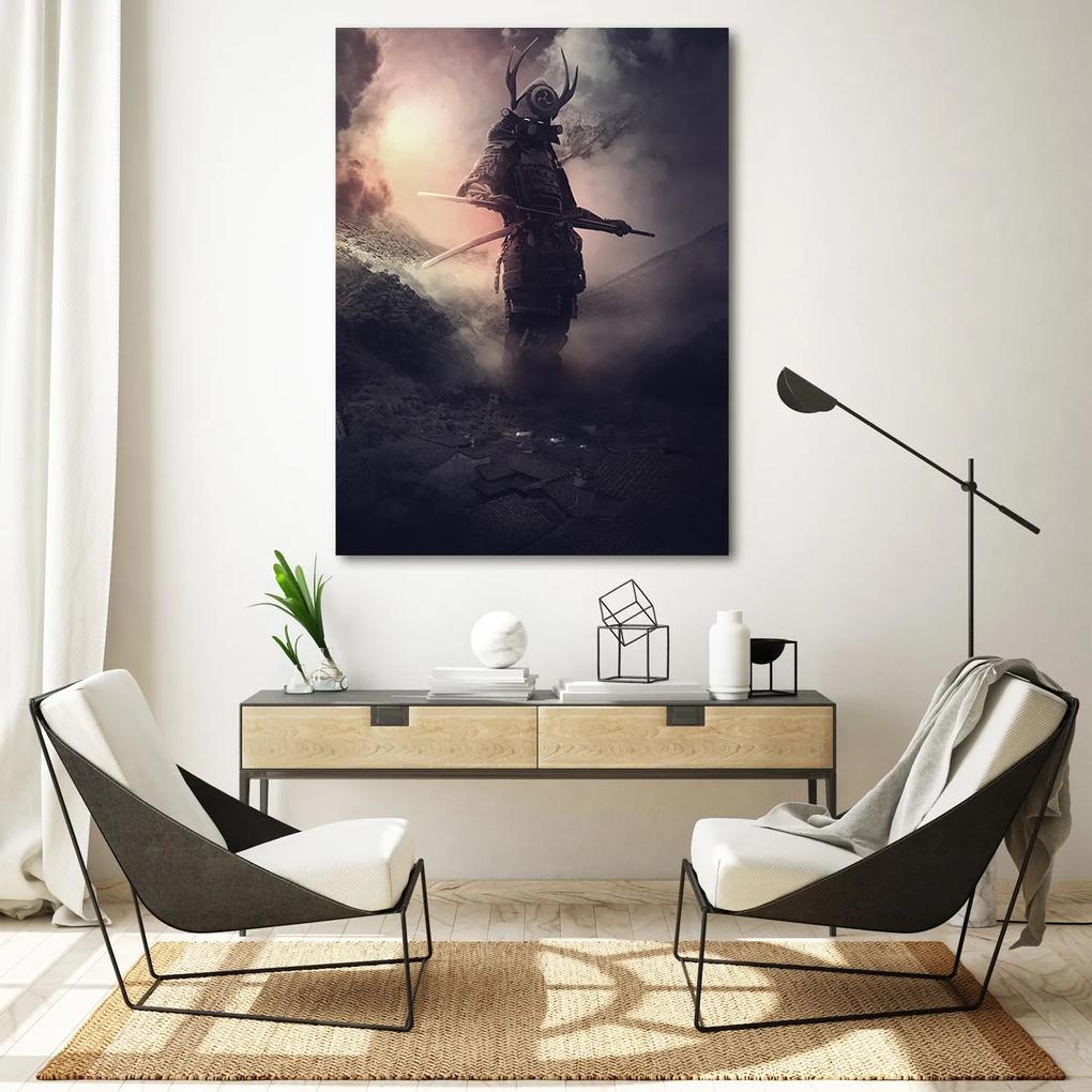 Gario Obraz na plátně Samuraj v mlze - Patryk Andrzejewski Rozměry: 40 x 60 cm