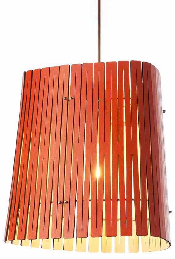 Dřevěné designové svítidlo Kerflights P3 Dekor: Přírodní