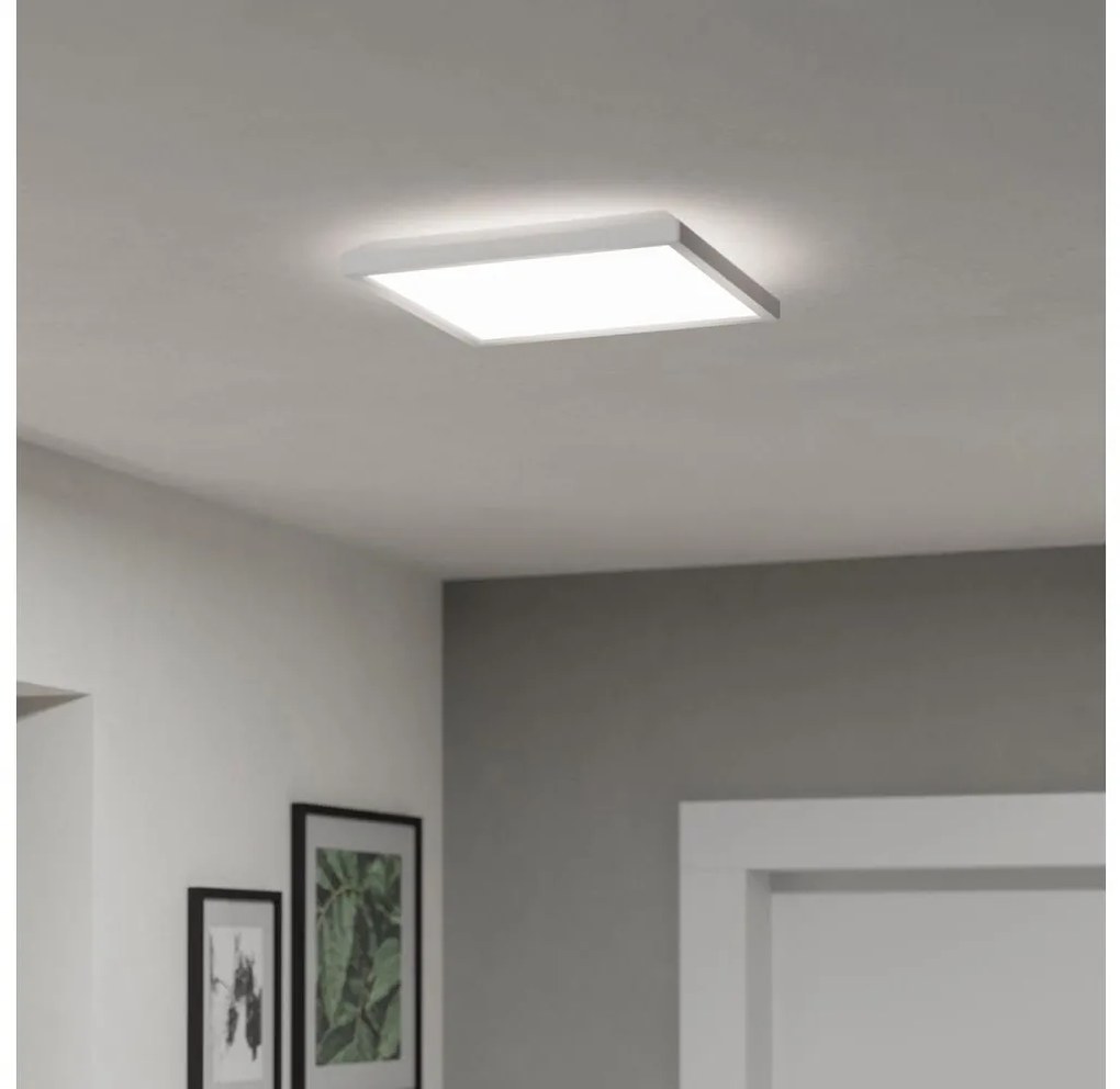 Eglo 901449 -LED Koupelnové stropní svítidlo ROVITO 13,4W/230V 29x29cm IP44 bílá