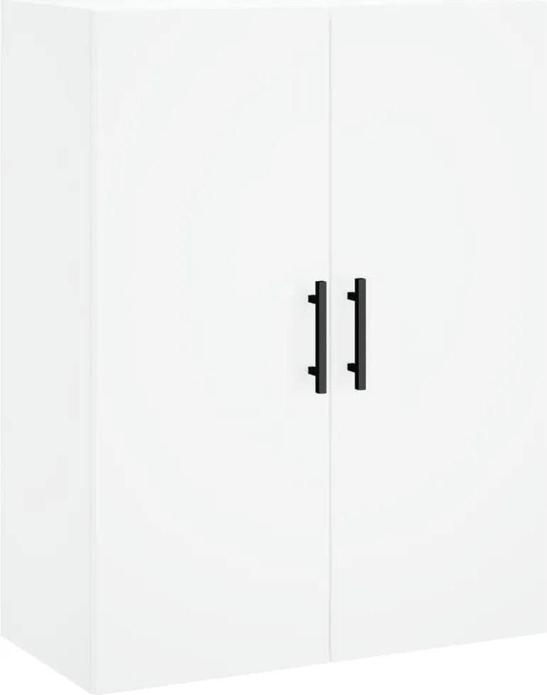 Skříň highboard bílá 69,5 x 34 x 180 cm kompozitní dřevo 3195867