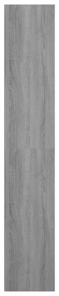 Petromila Knihovna šedá sonoma 36 x 30 x 171 cm kompozitní dřevo