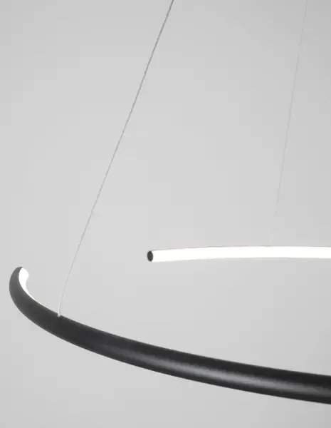 LED lustr Breda 70 černé