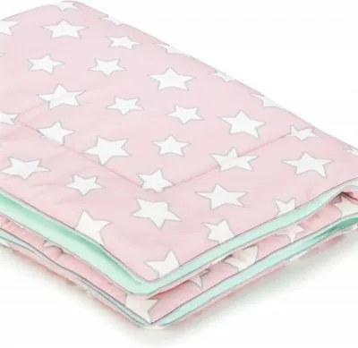 Dětská teplá deka - Pink Stars  1078