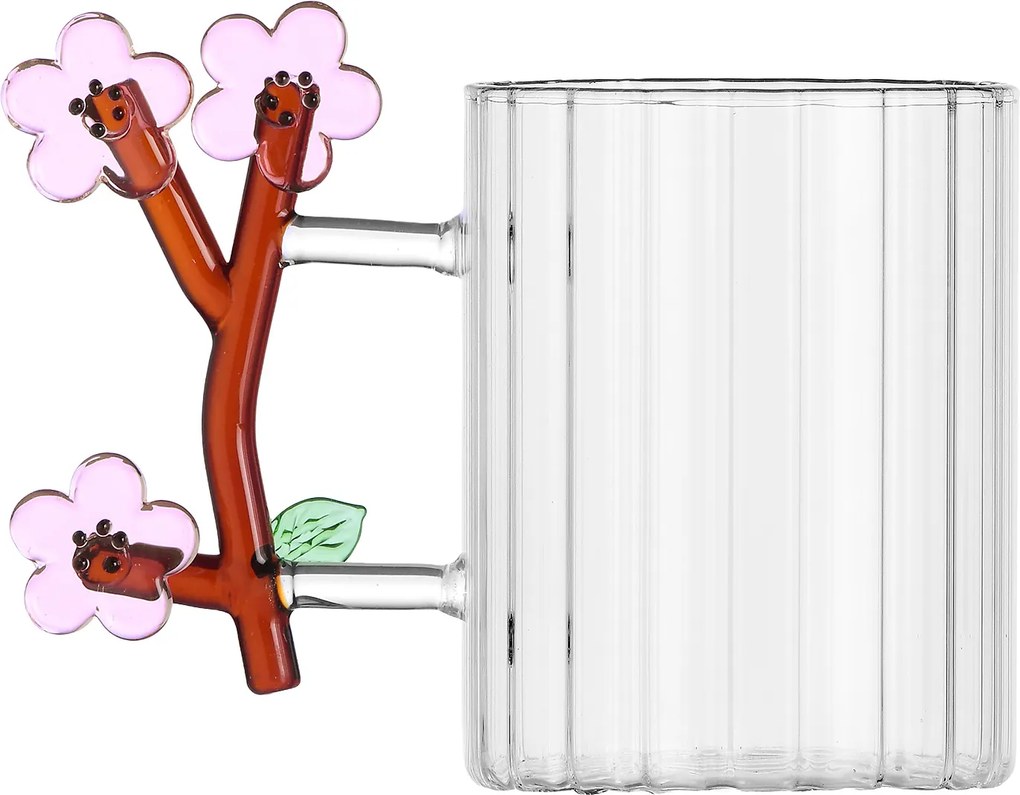 Ichendorf Milano designové šálky na čaj Botanica Optic Mug Peach Blossom
