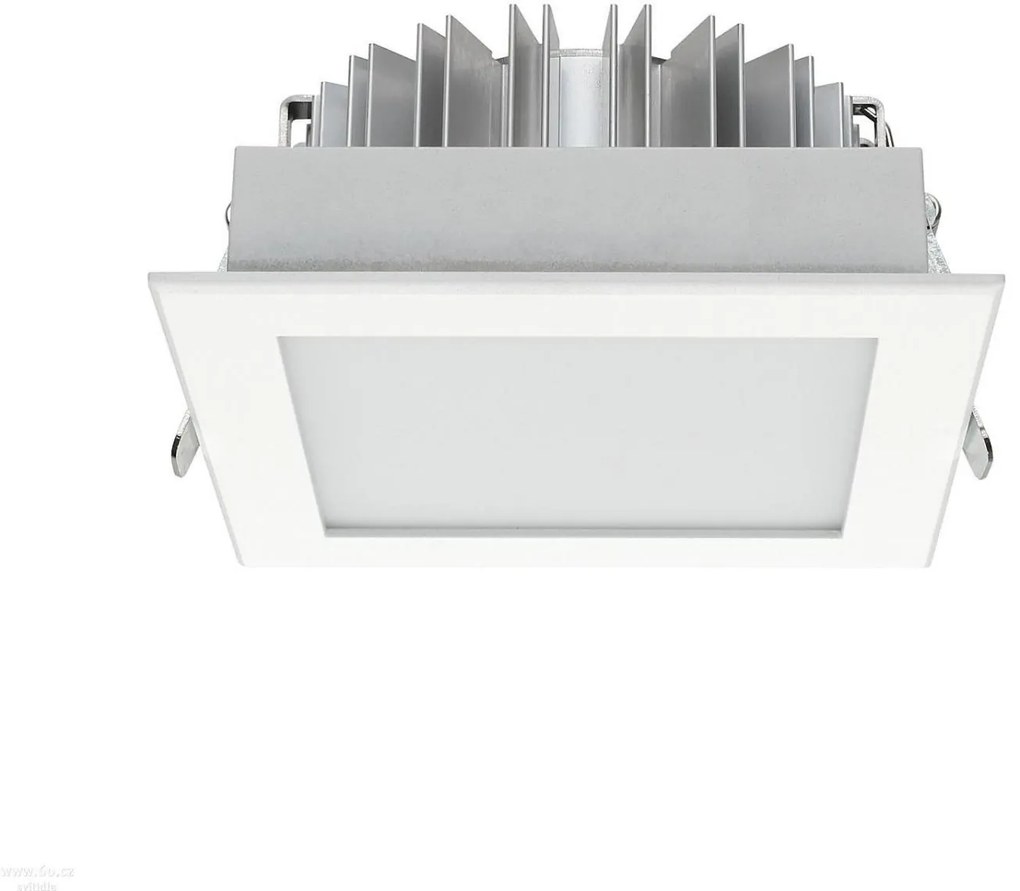 Linea Light d 97098W00 LV54_QS, zápustné svítidlo do podhledu, 23W LED 3000K, bílá, 17x17cm, IP54