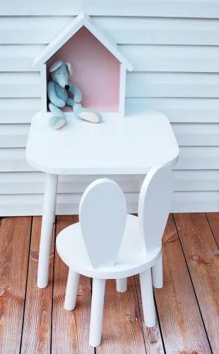 Dřevěná dětská židle Bunny - standard