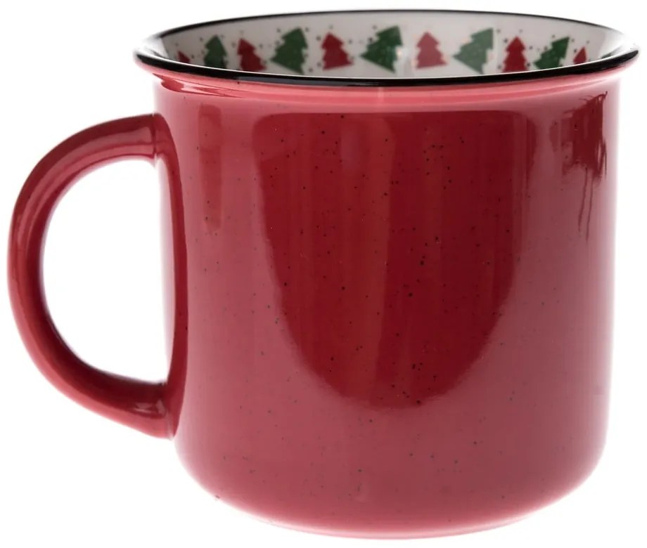 Červený porcelánový hrnek 380 ml – Dakls
