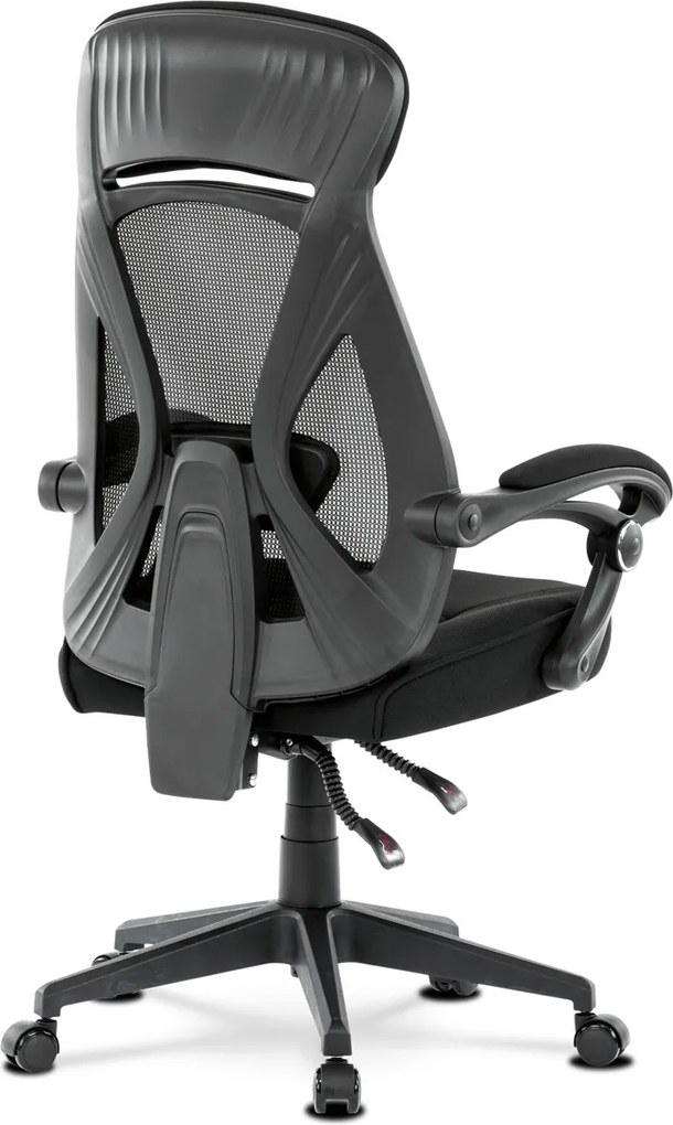 Ergonomická kancelářská židle VIGELTI - černá síťovina