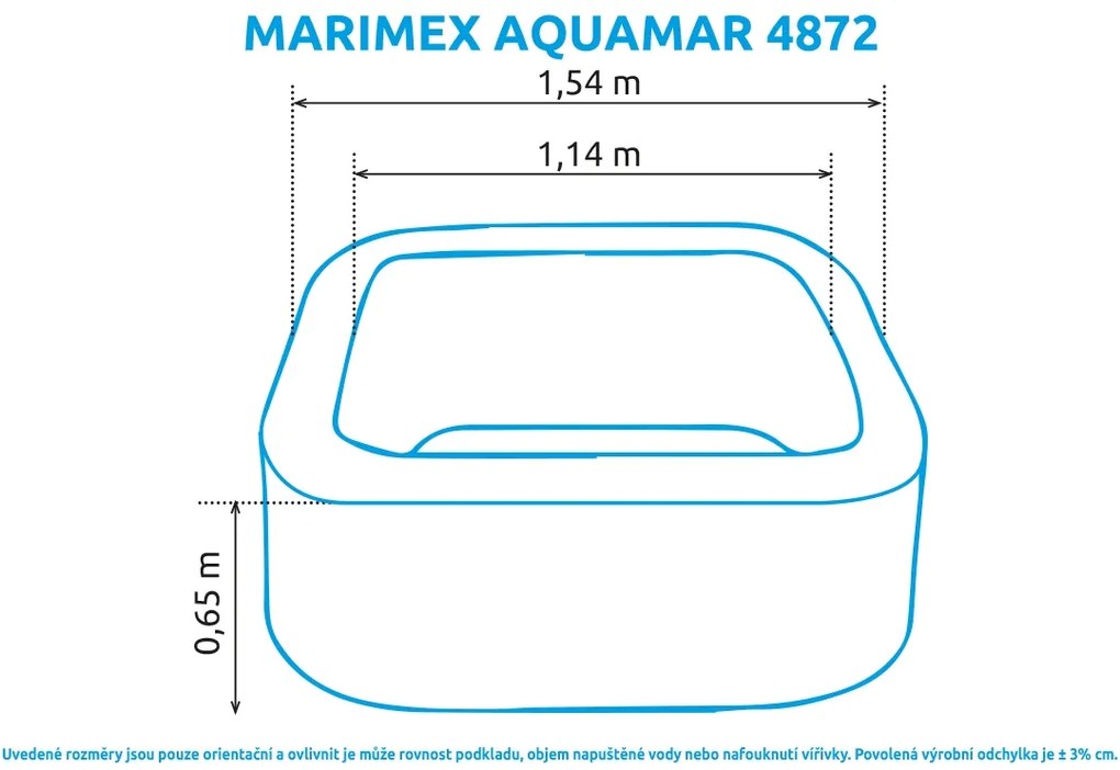 Marimex | Vířivý bazén Marimex AQUAMAR 4872 | 11400288