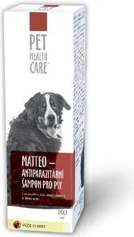 FARMACIA CARE s.r.o. Šampon MATTEO antiparazit. pro psy 200ml PHC
