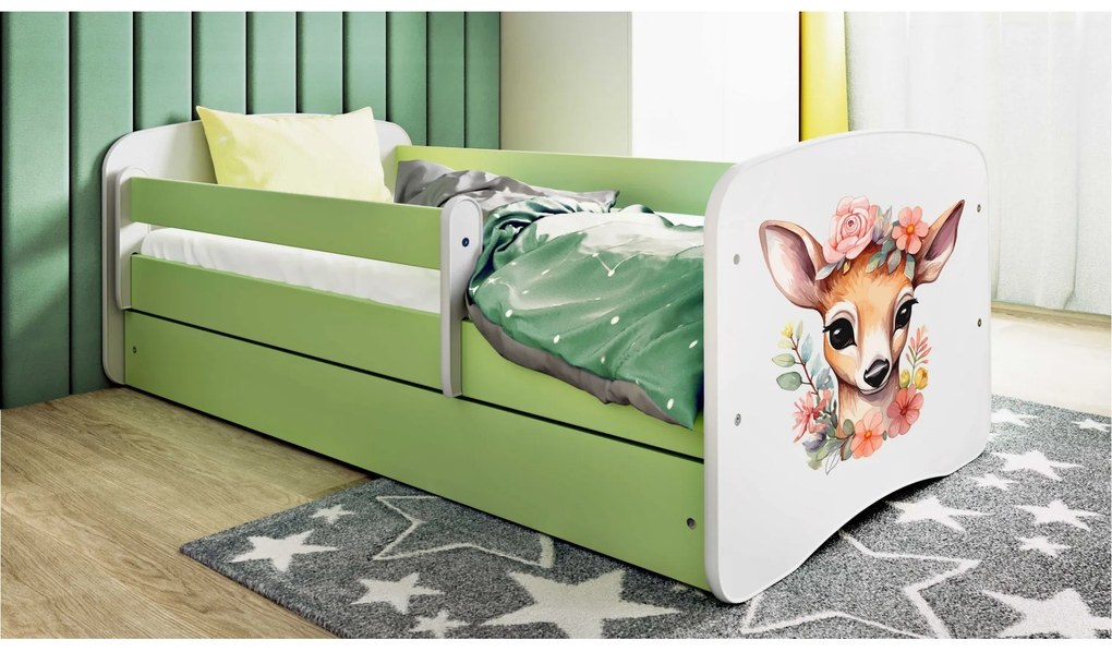 Dětská postel Babydreams Koloušek zelená