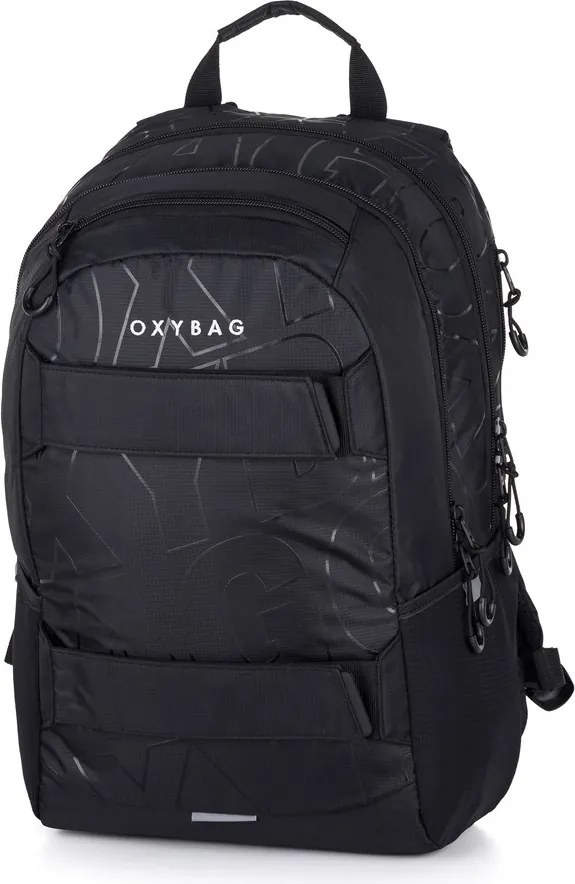 Oxybag Studentský batoh + etue - OXY Sport Font White