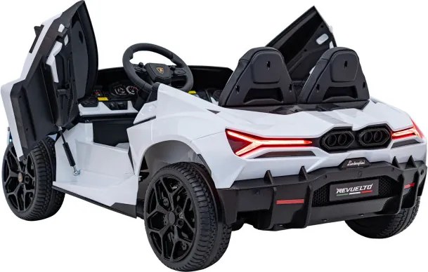Elektrické autíčko Lamborghini Revuelto XL bílé